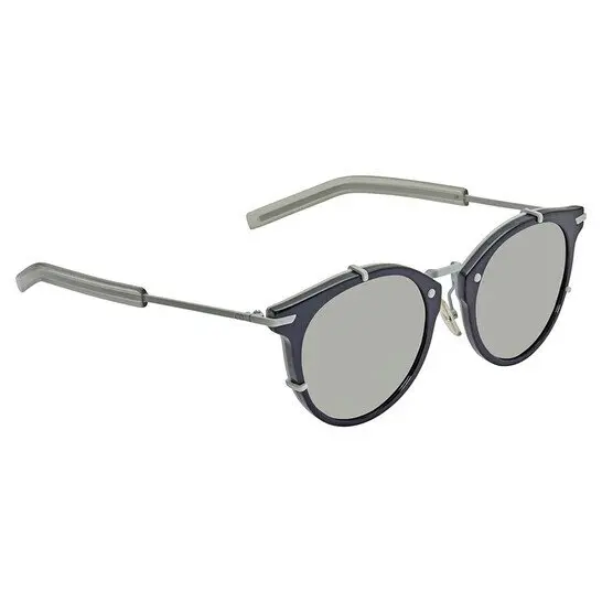 Dior Silver Logo Sunglasses - Gray