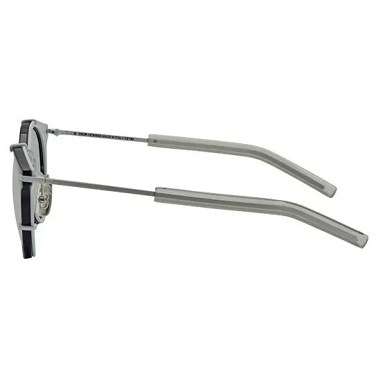 Dior Silver Logo Sunglasses - Gray