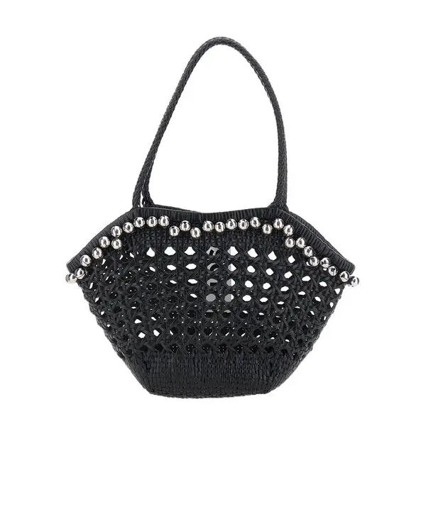 OSOI Lip Shoulder Bag - Black