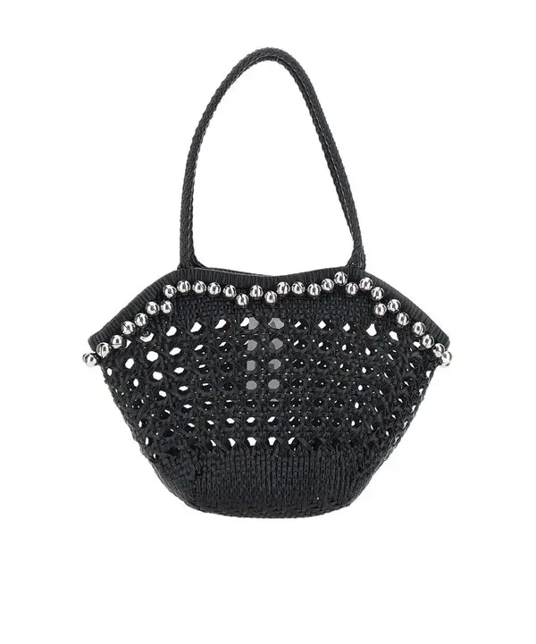 OSOI Lip Shoulder Bag - Black