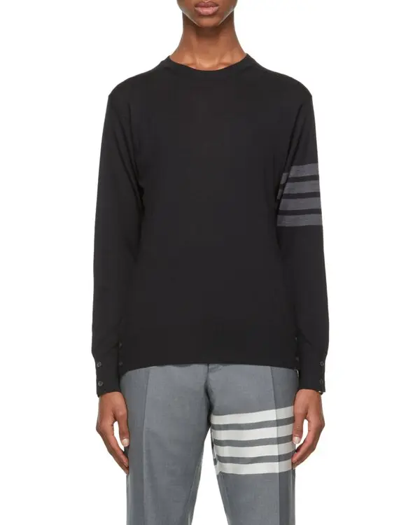 Thom Browne 4-bar Crewneck Jumper