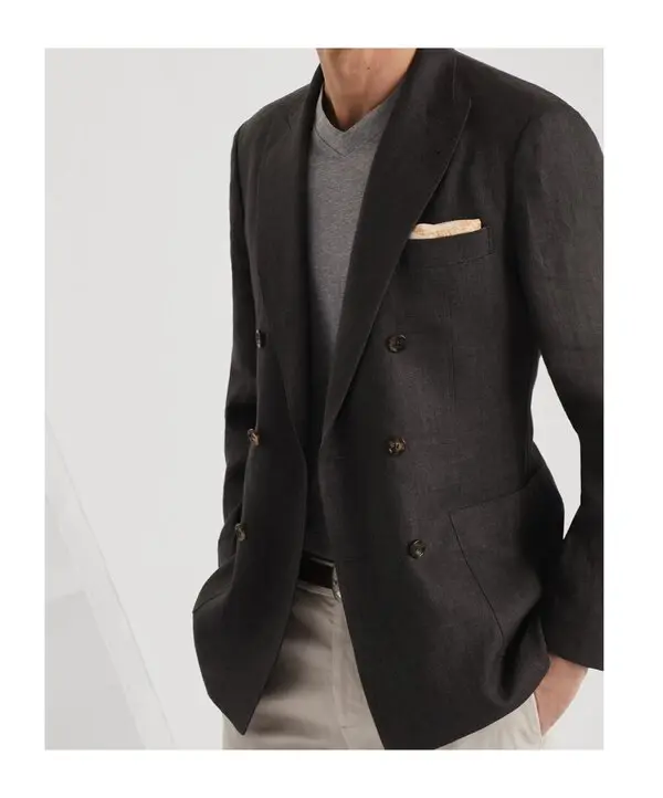 Brunello Cucinelli Double Breasted Blazer