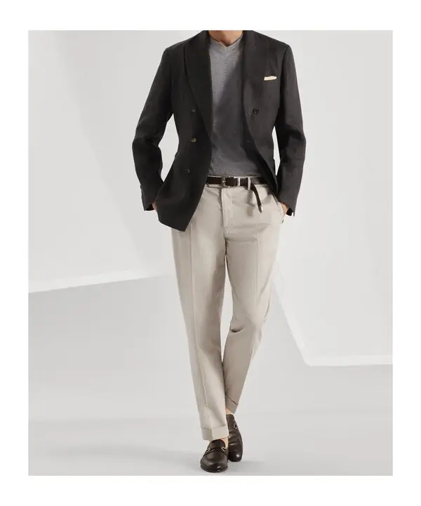 Brunello Cucinelli Double Breasted Blazer