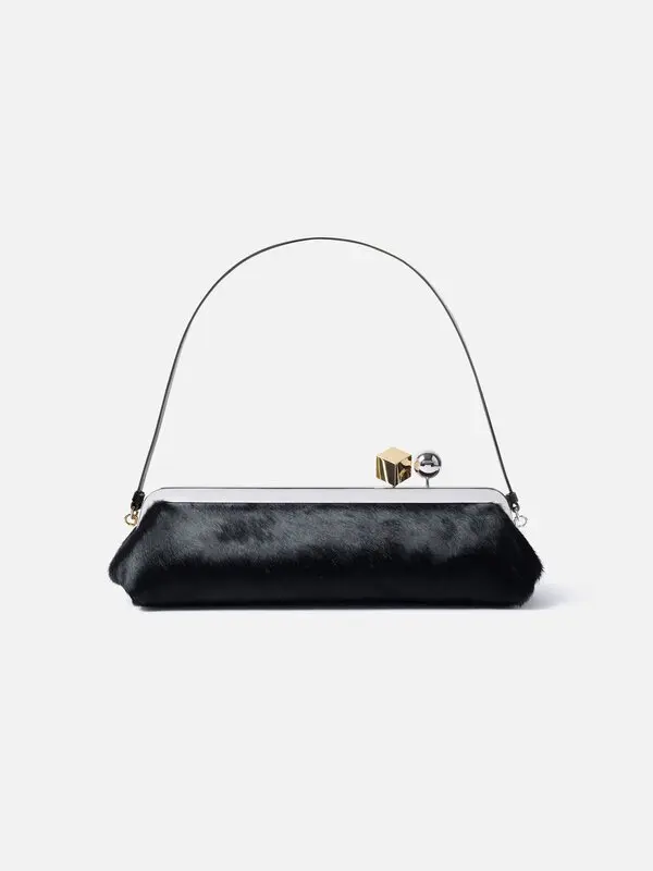 Jacquemus Salon Clutch Bag - Black