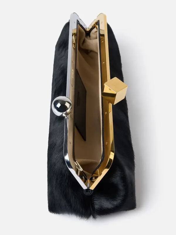 Jacquemus Salon Clutch Bag - Black