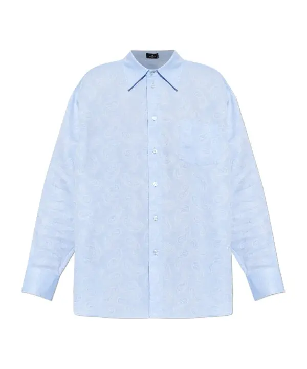 Etro Paisley Printed Long-sleeved Shirt