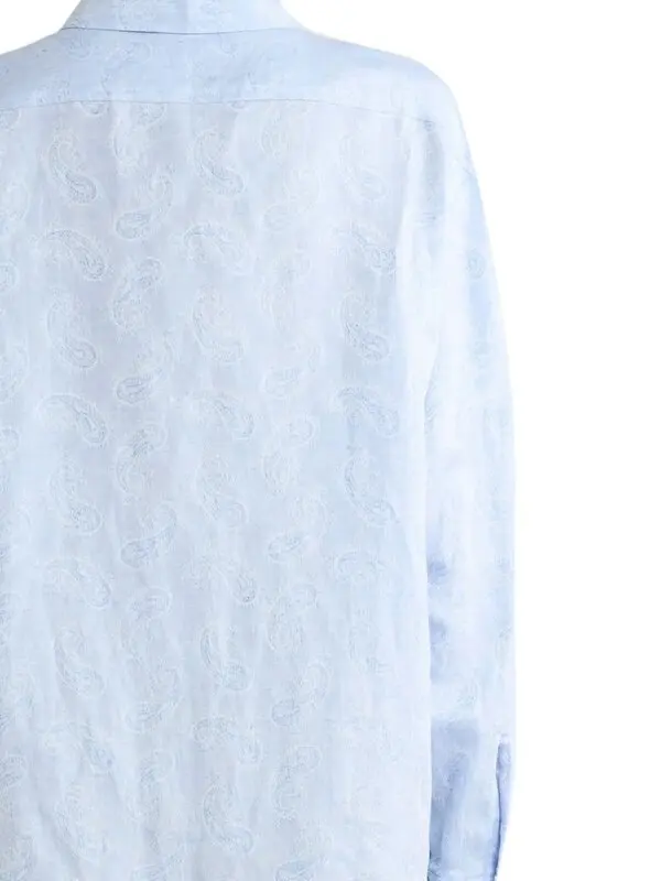 Etro Paisley Printed Long-sleeved Shirt