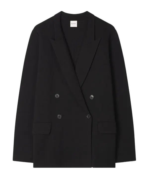 Paul Smith Double-breasted Tailored Blazer With Notched Lapel