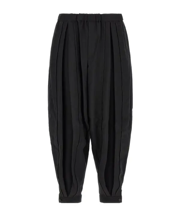 Comme Des Garçons Elastic Waist Casual Pants