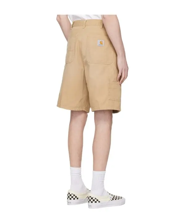 Carhartt Work In Progress Double Knee Loose Fit Shorts - Nude