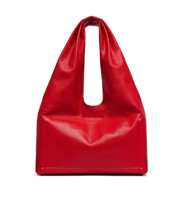 MAISON MARGIELA Medium Box Shoulder Bag - Red