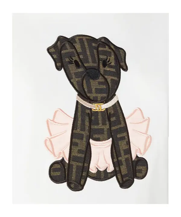 Fendi Itina Patch" Crewneck T-shirt