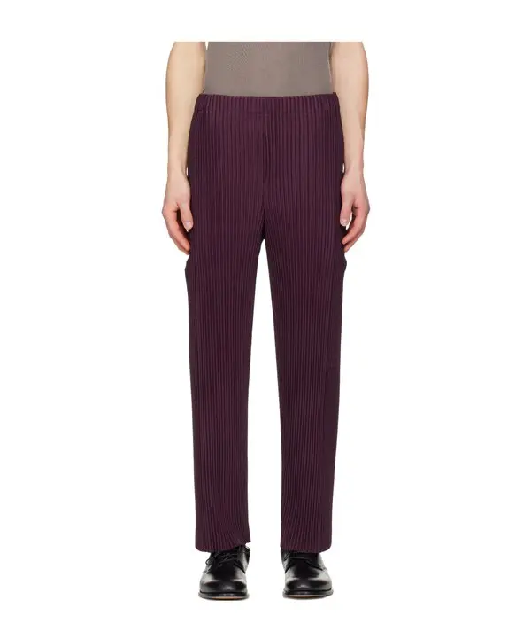 Issey Miyake Homme Plissé Quarry Pleated Trousers