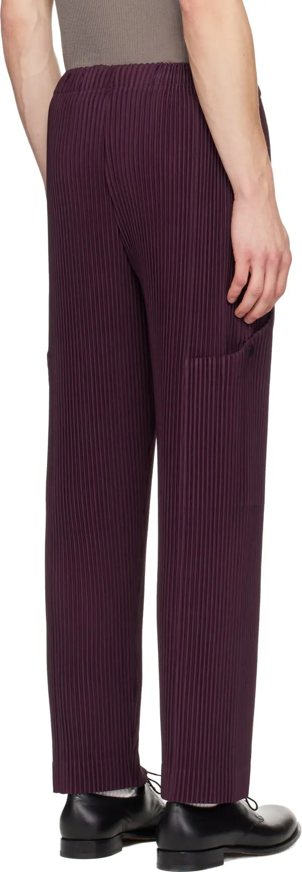 Issey Miyake Homme Plissé Quarry Pleated Trousers