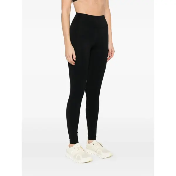 SPORTY  RICH Sporty & Rich High-waisted Logo Detail Leggings