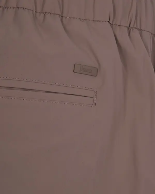 Herno Straight-leg Trousers With Drawstring Detail - Gray