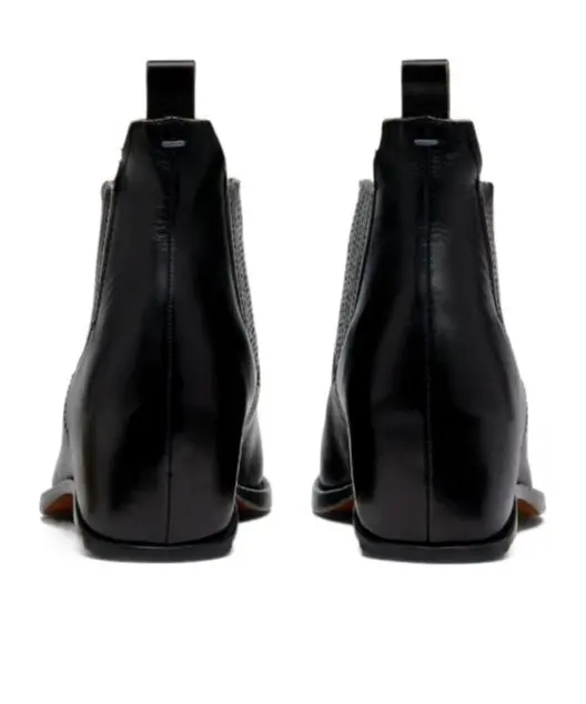 MAISON MARGIELA Heel-less Western Chelsea Boots In Vintage Leather
