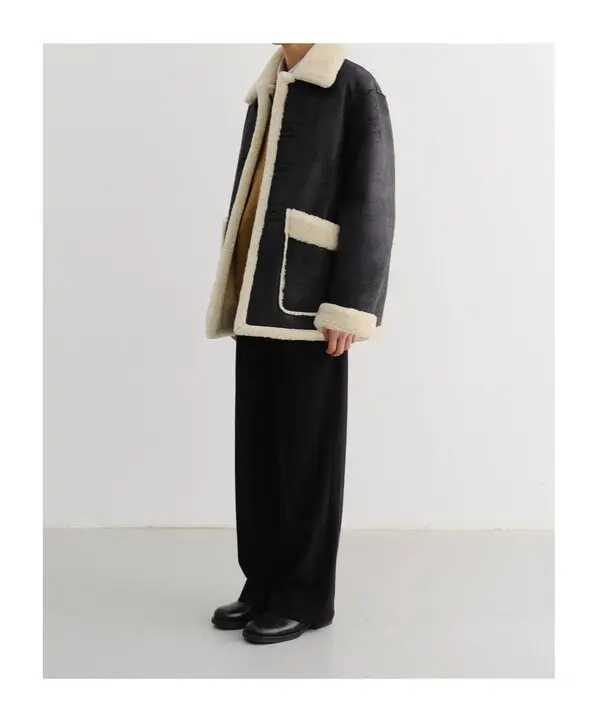 DUNST Reversible Double-faced Wool Jacket - Black