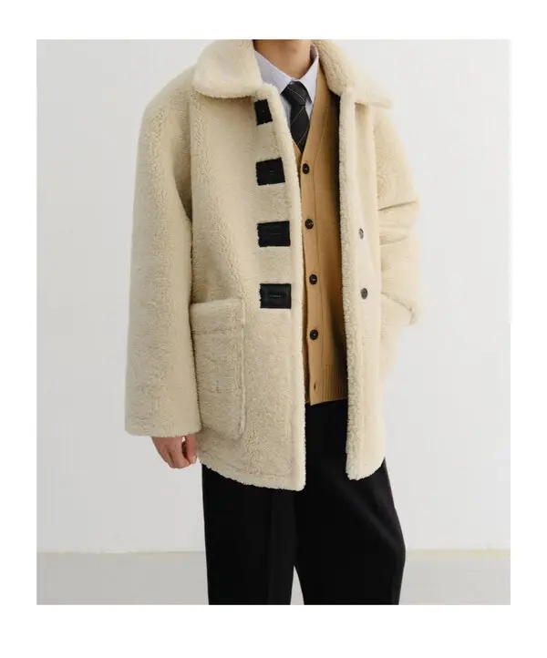 DUNST Reversible Double-faced Wool Jacket - Black