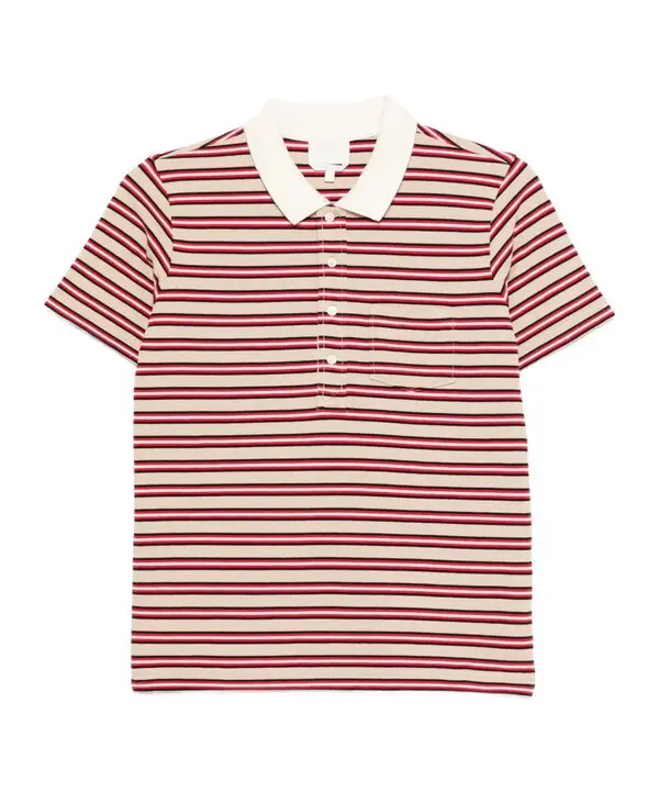 A.p.c. Striped Polo Shirt