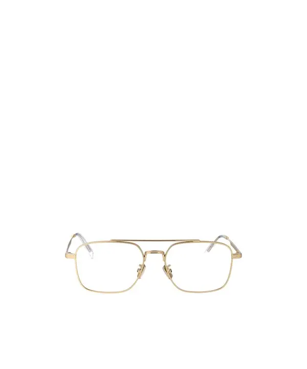 Dior Full-rim Gold Tone Eyeglasses - Nude