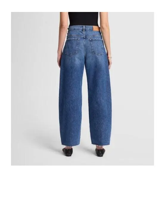 7 For All Mankind High-rise Wide-leg Jeans