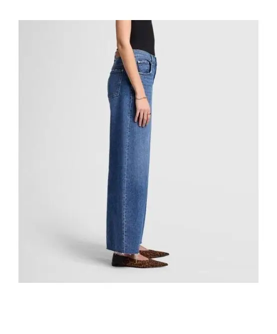 7 For All Mankind High-rise Wide-leg Jeans
