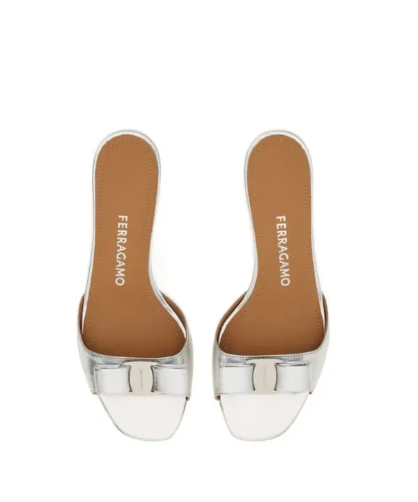 FERRAGAMO Vara Bow Slide Sandals