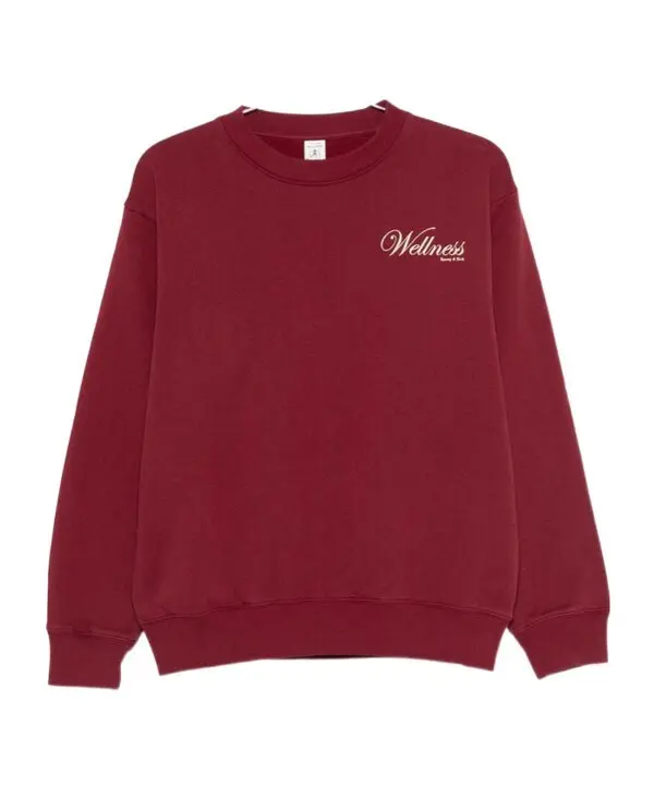 SPORTY  RICH Sporty & Rich Crewneck Sweatshirt With Logo
