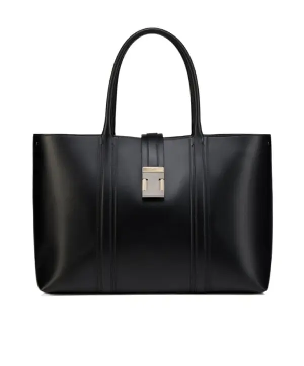 CHRISTIAN LOUBOUTIN Buckle Tote Bag - Black