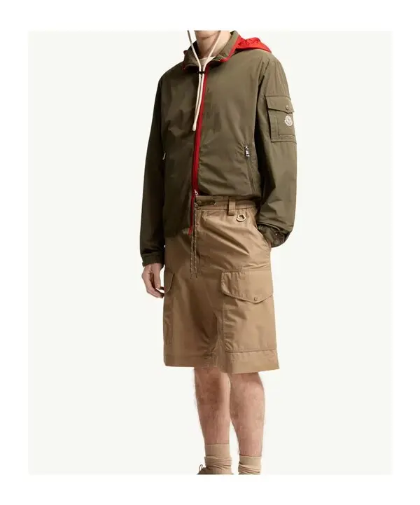 Moncler Sayan Zip-up Jacket With Detachable Hood