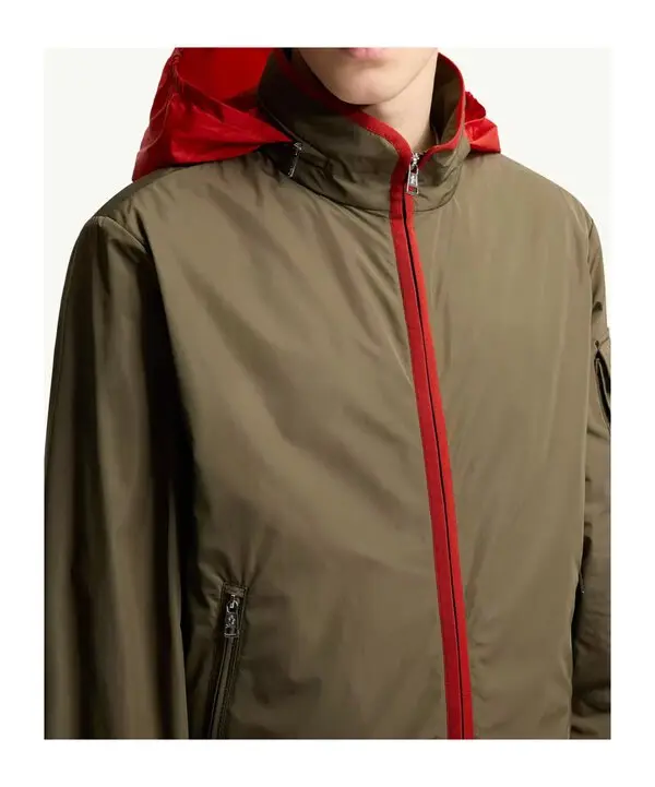 Moncler Sayan Zip-up Jacket With Detachable Hood