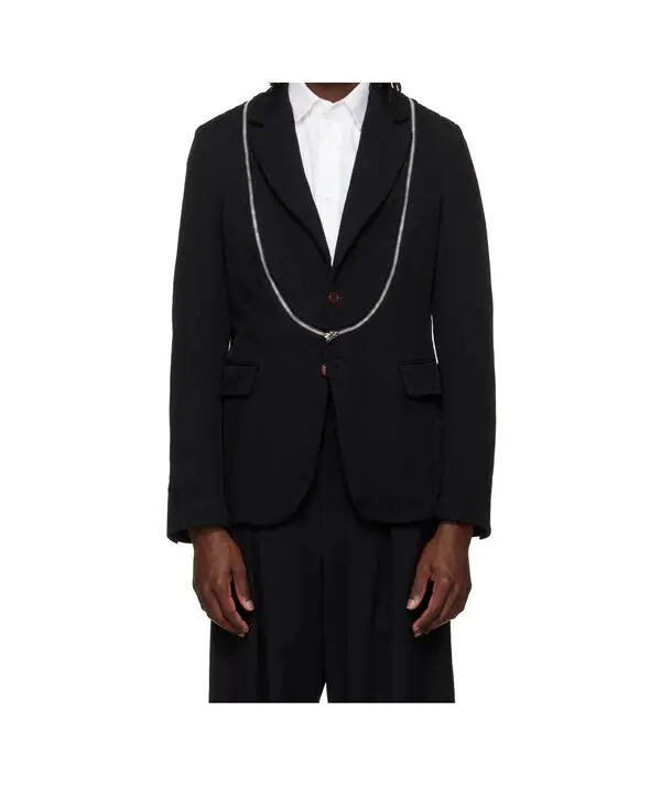 Comme Des Garçons Tailored Zipped Jacket