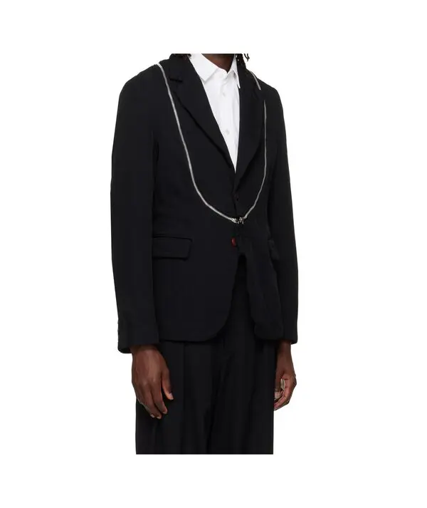 Comme Des Garçons Tailored Zipped Jacket