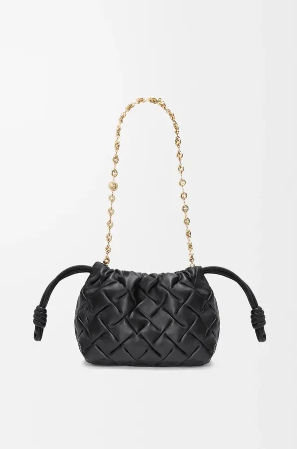 Loewe Mini Flamenco Shoulder Bag - Black