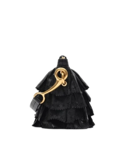 Burberry Mini Ruffle Bag - Black