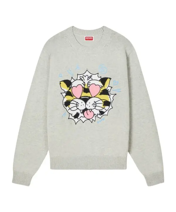 Kenzo Wild Tiger Knitted Jumper