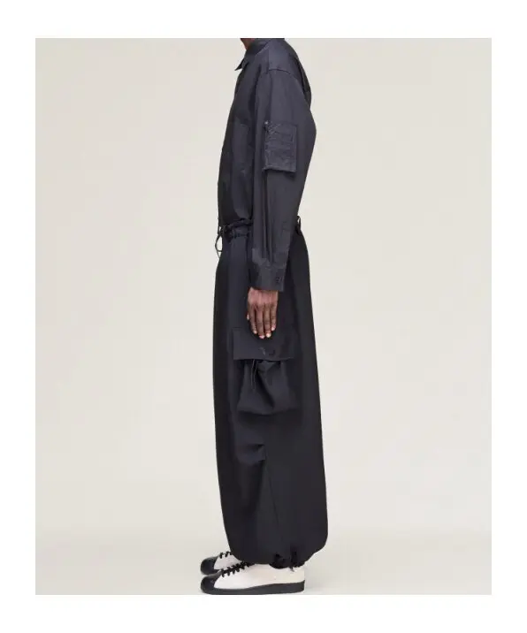 Y3 Sport Uniform Wide Cargo Trousers