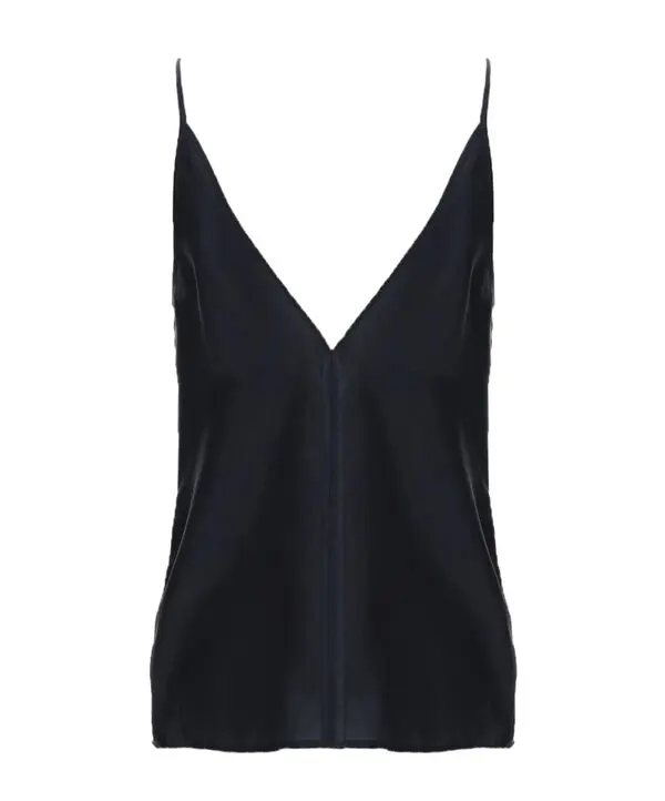 ALYSI V-neck Camisole Top - Black