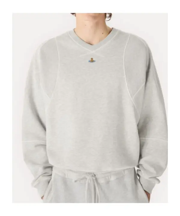 VIVIENNE WESTWOOD Sweatshirt With Embroidered Orb