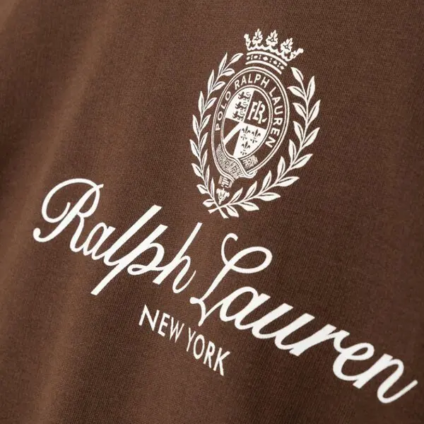 Polo Ralph Lauren Crewneck Sweatshirt With Embroidered Logo - Brown