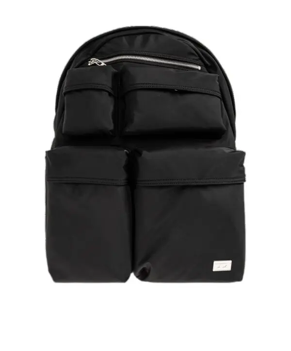 DIESEL® Multiple Pockets Backpack - Black