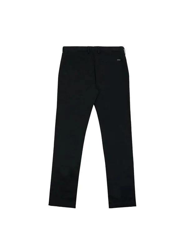 Hugo Boss Tailored Slacks With Belt Loops - Black