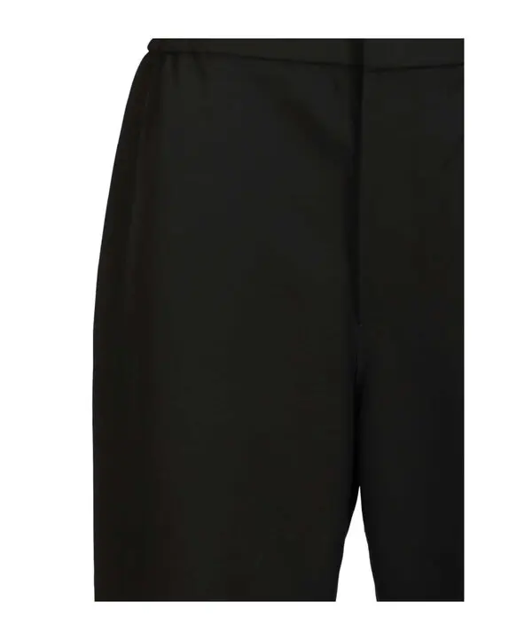 Celine Wool Trousers With Horseshoe Embroidery