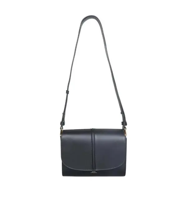 A.p.c. Calf Leather Crossbody Bag