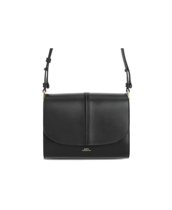 A.p.c. Calf Leather Crossbody Bag