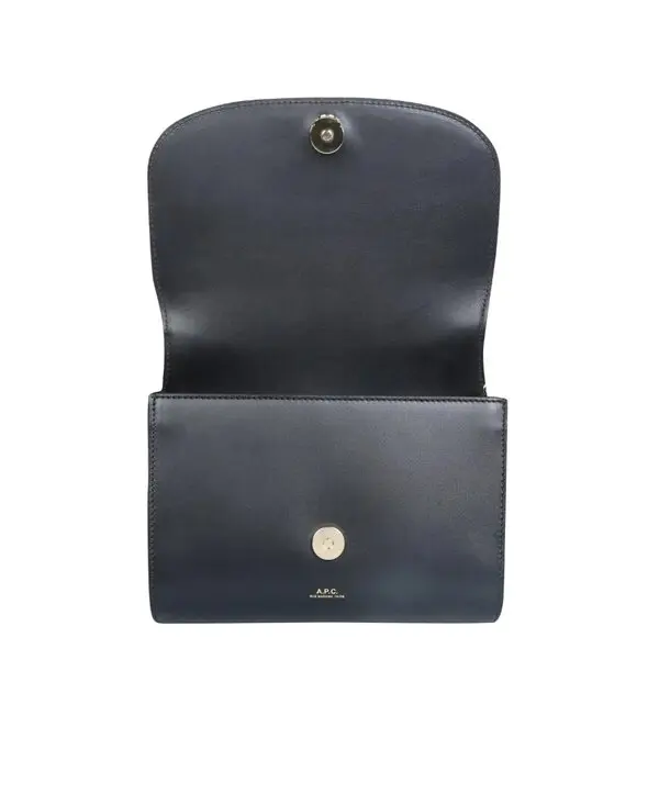 A.p.c. Calf Leather Crossbody Bag