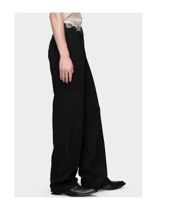 MAISON MARGIELA Virgin Wool Taped Trousers