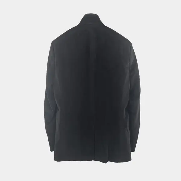 Karl Lagerfeld Single-breasted Stand-neck Casual Coat