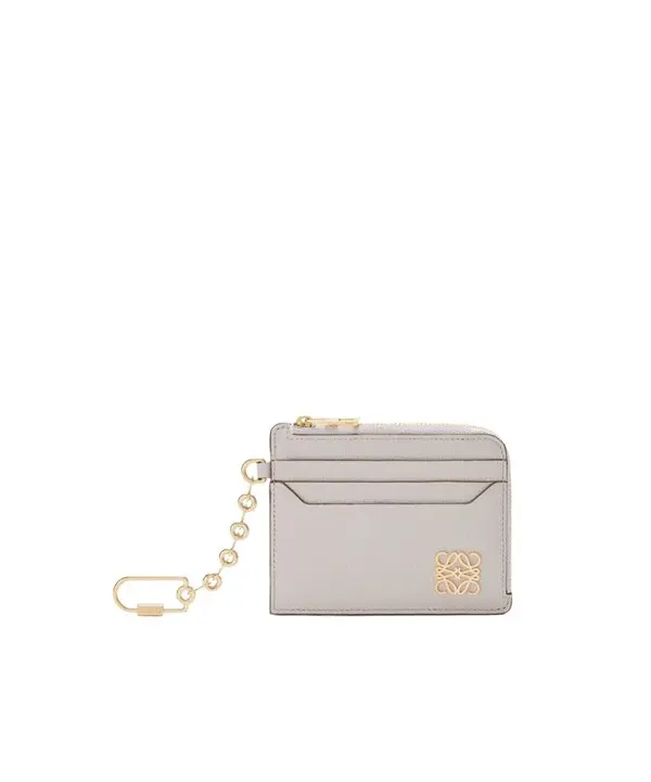 Loewe Anagram Square Card Holder - Light Ghost Ash